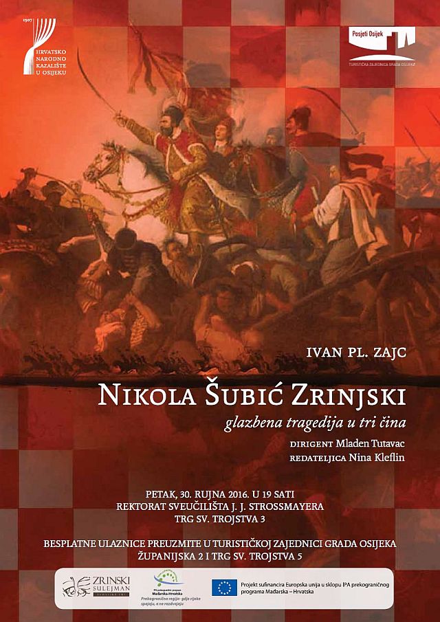 Opera Nikola Šubić Zrinjski u Tvrđi (30.09.)